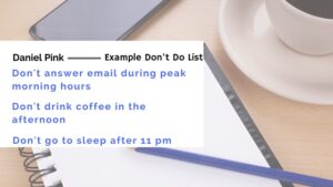 How to Create Your Don't Do List for Increased Productivity