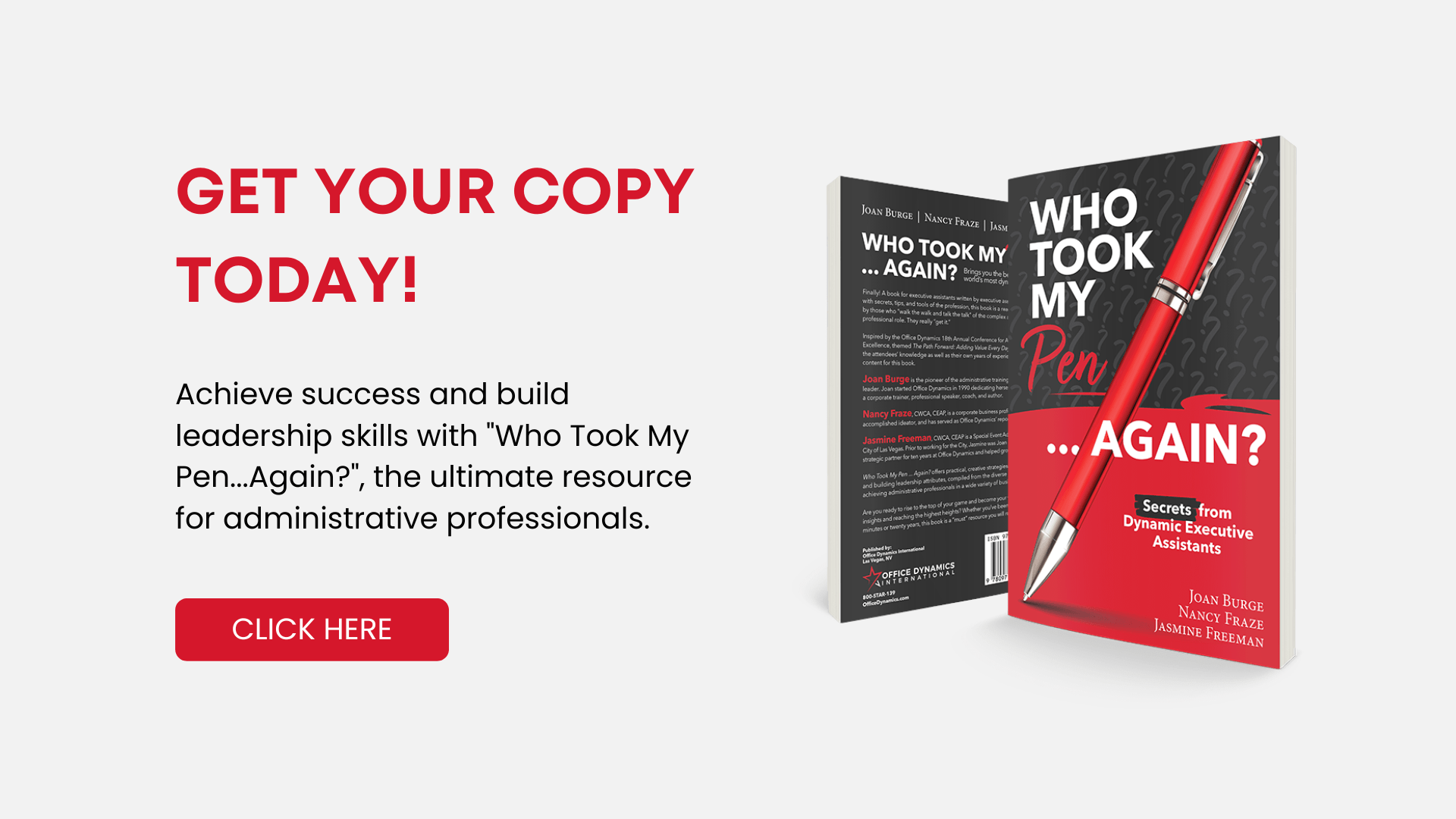 5 Must-Have Skills for Progressive Assistants From Joan’s book, Who ...