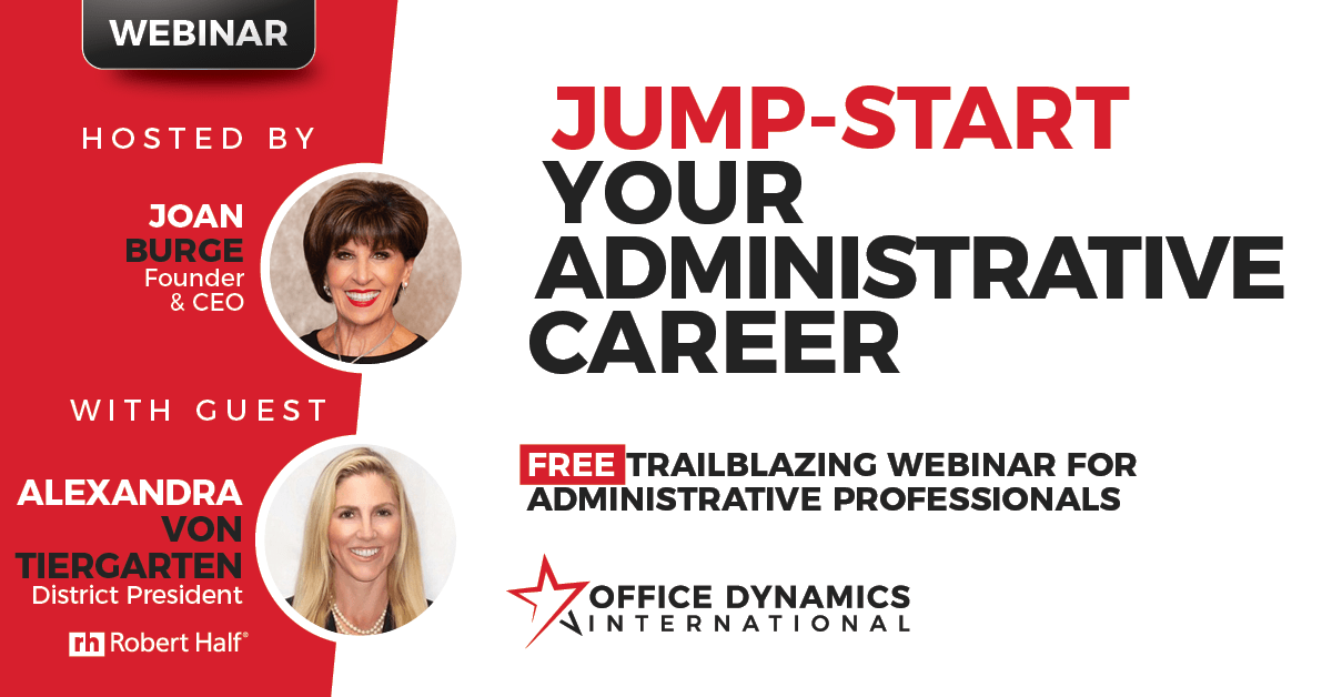 Jump-start Your Administrative Career - Office Dynamics International